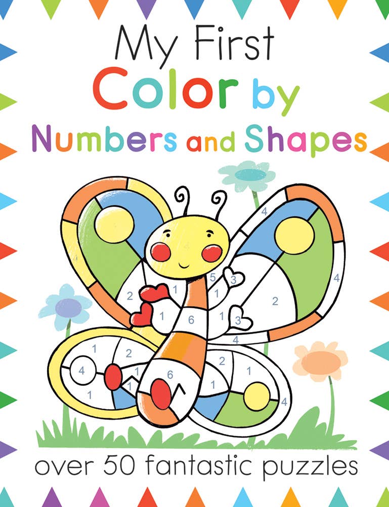 My First Color By Numbers and Shapes – Flying Pig Toys