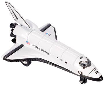 Pull Back Space Shuttle – Flying Pig Toys