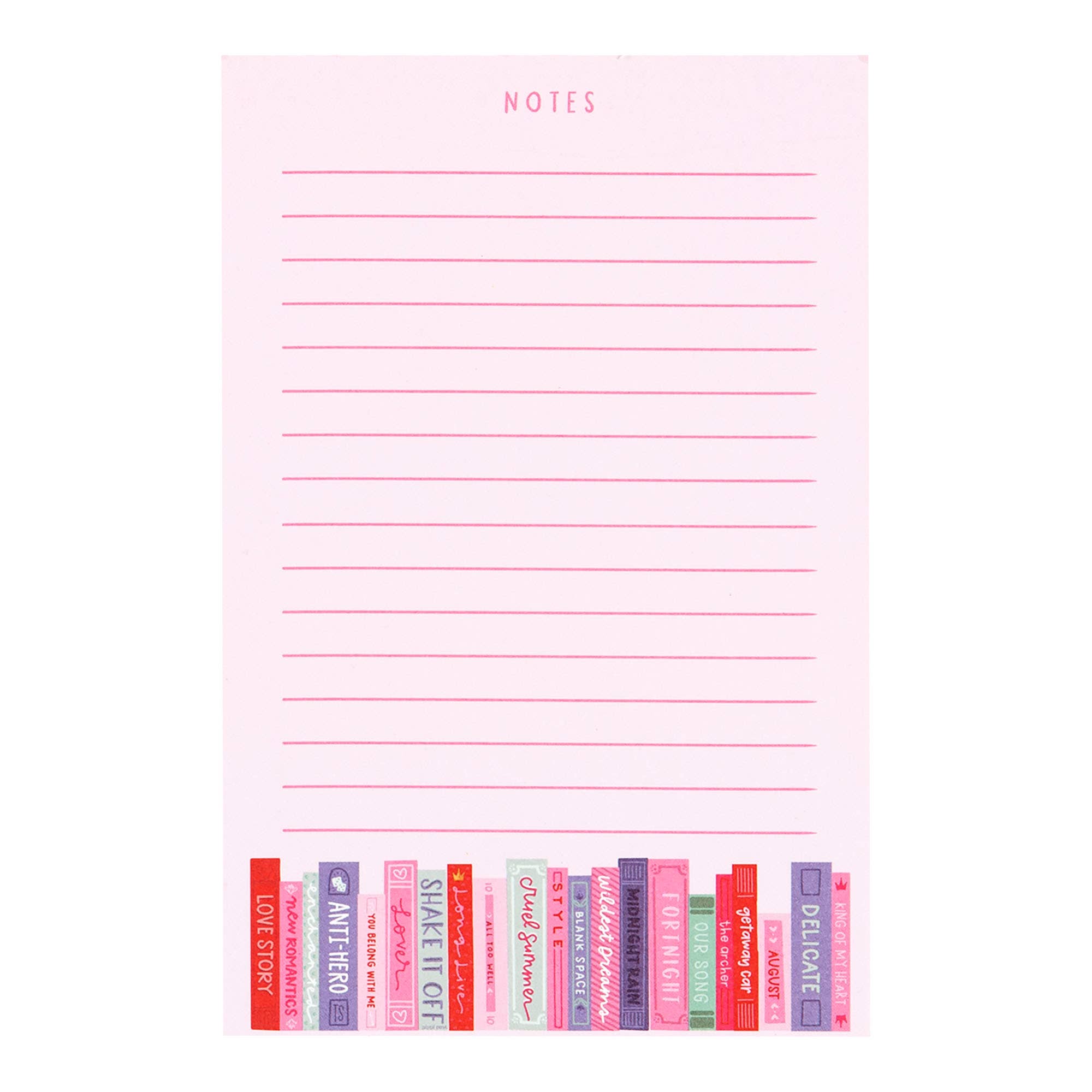 Eras Book Tour Book Stack Notepad – Flying Pig Toys
