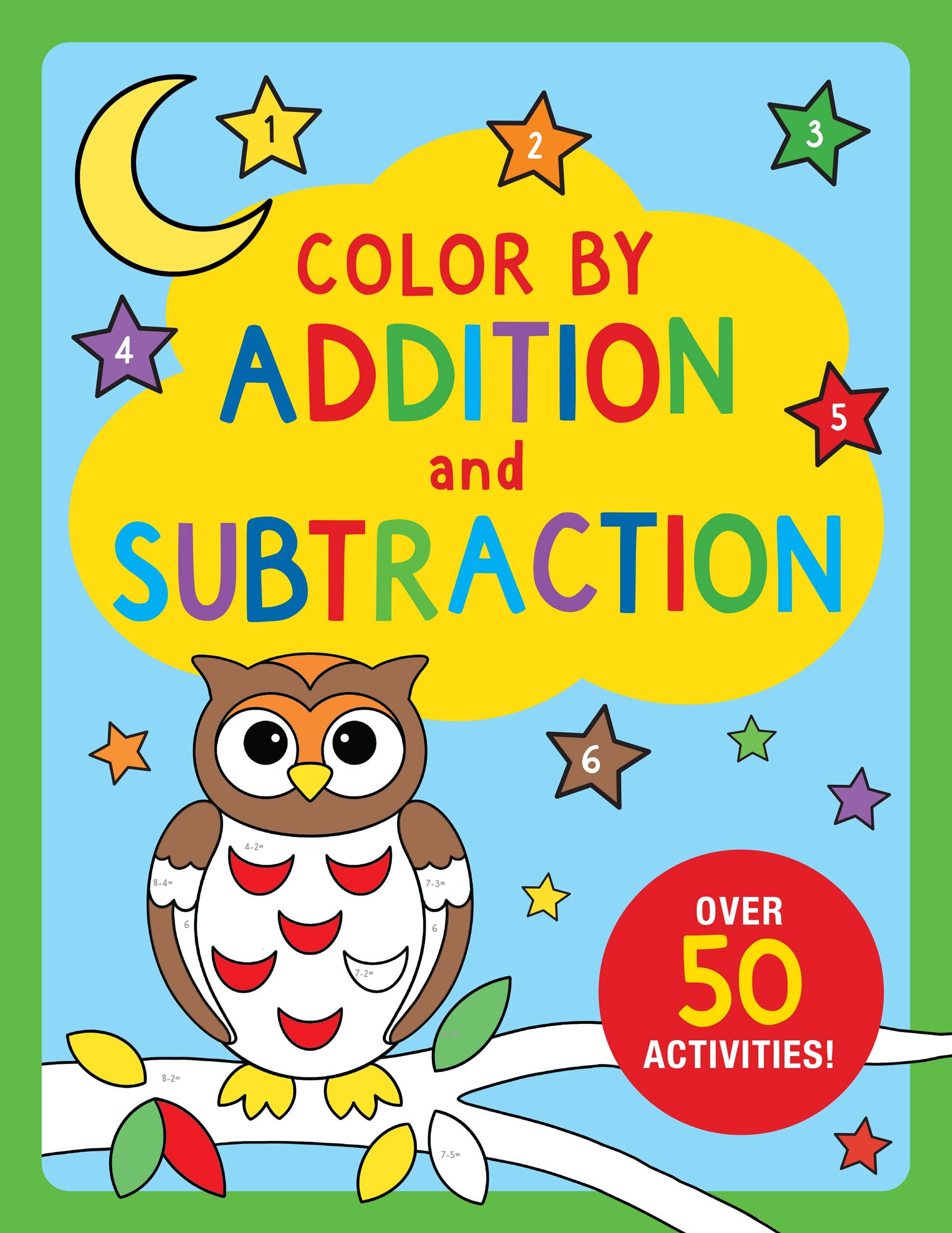 Color By Addition and Subtraction – Flying Pig Toys