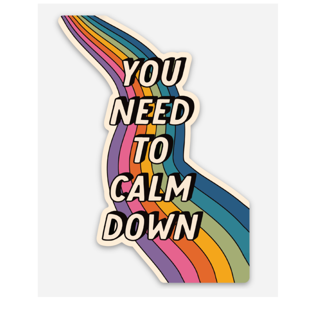 You Need to Calm Down Sticker (Taylor Swift) – Flying Pig Toys
