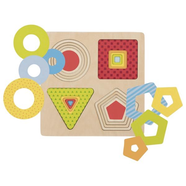 Layer Puzzle Geometrical Shapes – Flying Pig Toys
