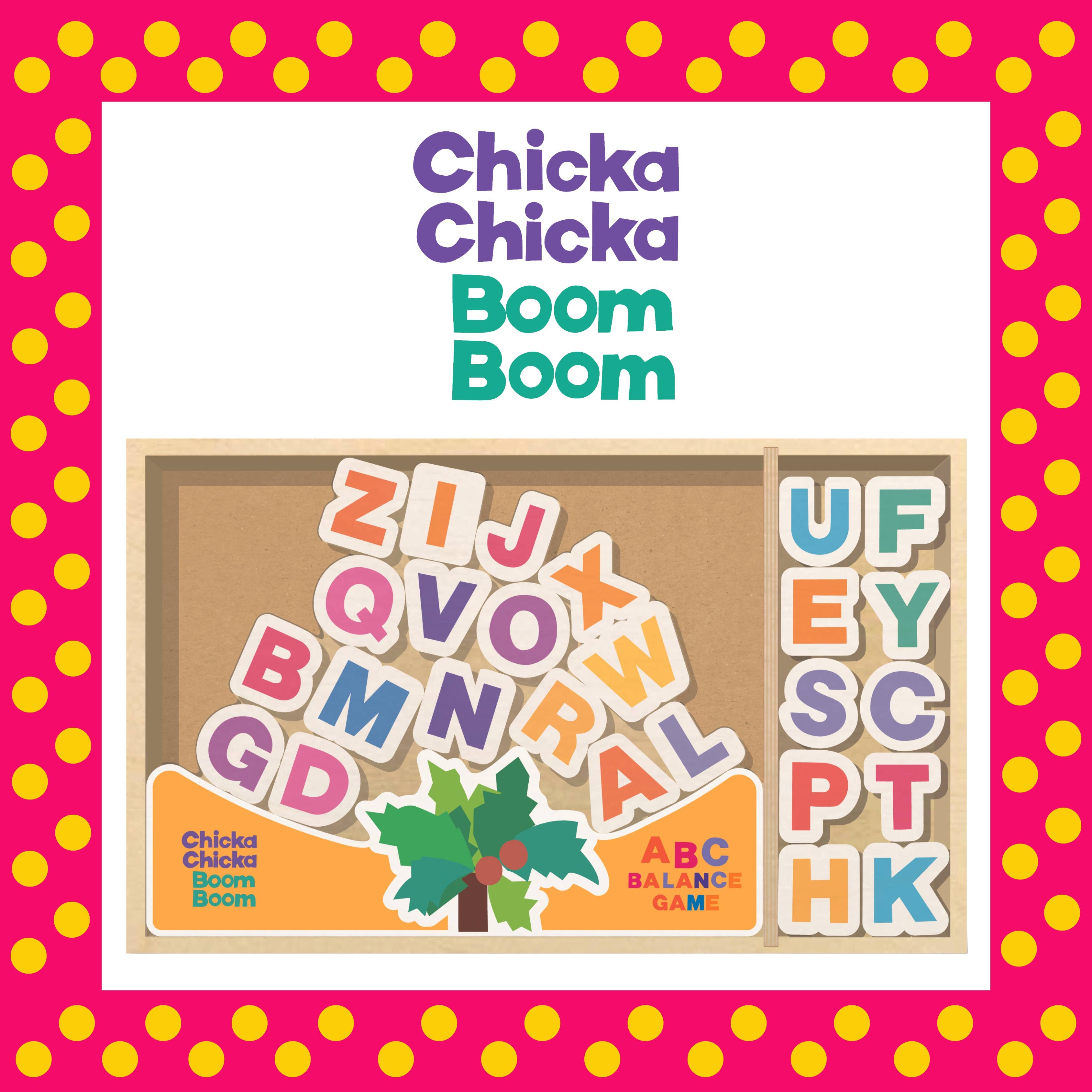 Chicka Chicka Boom Boom - ABC Balance Game – Flying Pig Toys