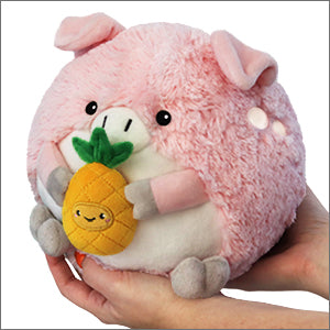 Mini Squishable Pig Holding a Pineapple – Flying Pig Toys