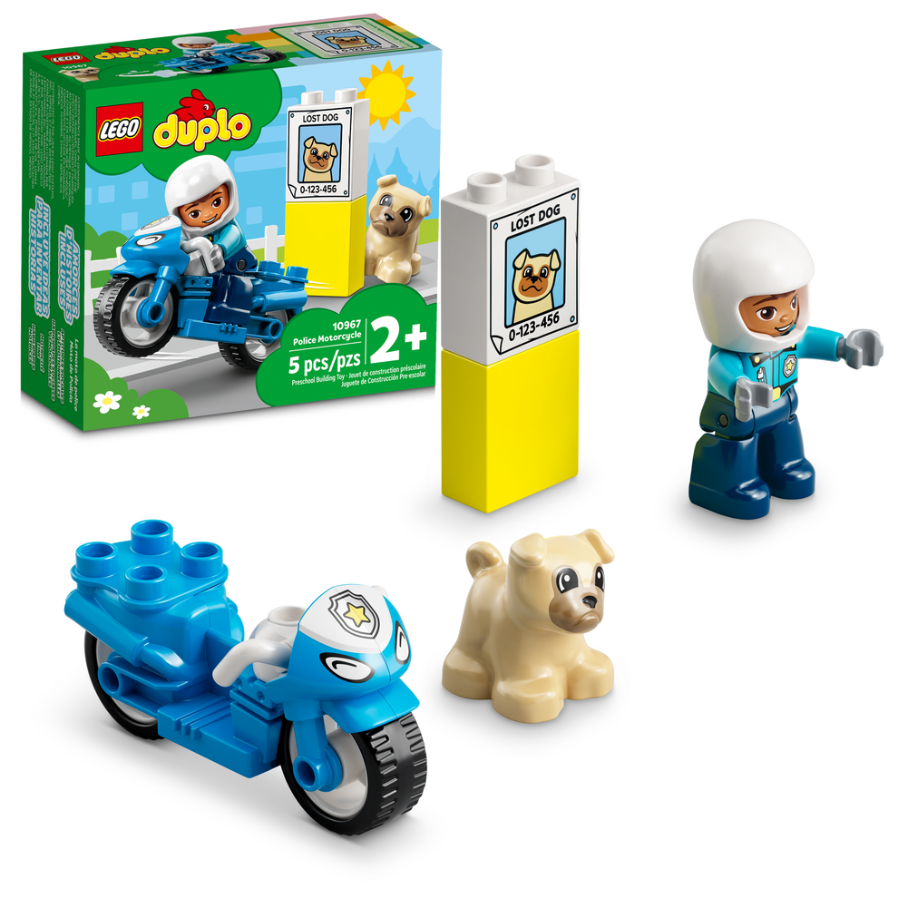 Police Motorcycle – Flying Pig Toys