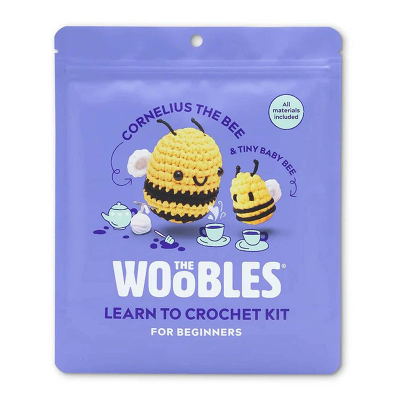 Mommy & Me Cornelius the Bee Combo Crochet Kit – Flying Pig Toys