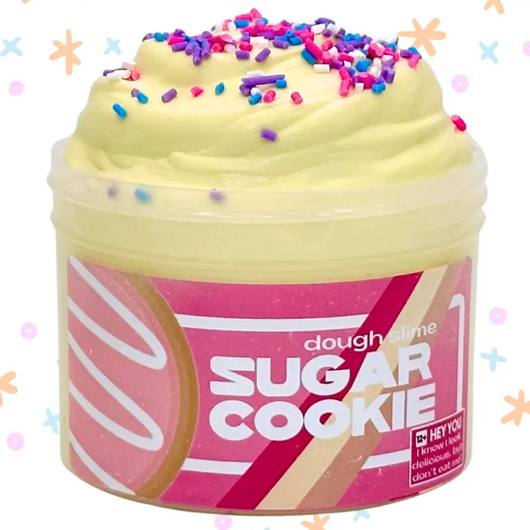 SlimeWorks Sugar Cookie Dough Slime – Scented Sensory Toy – Flying Pig Toys