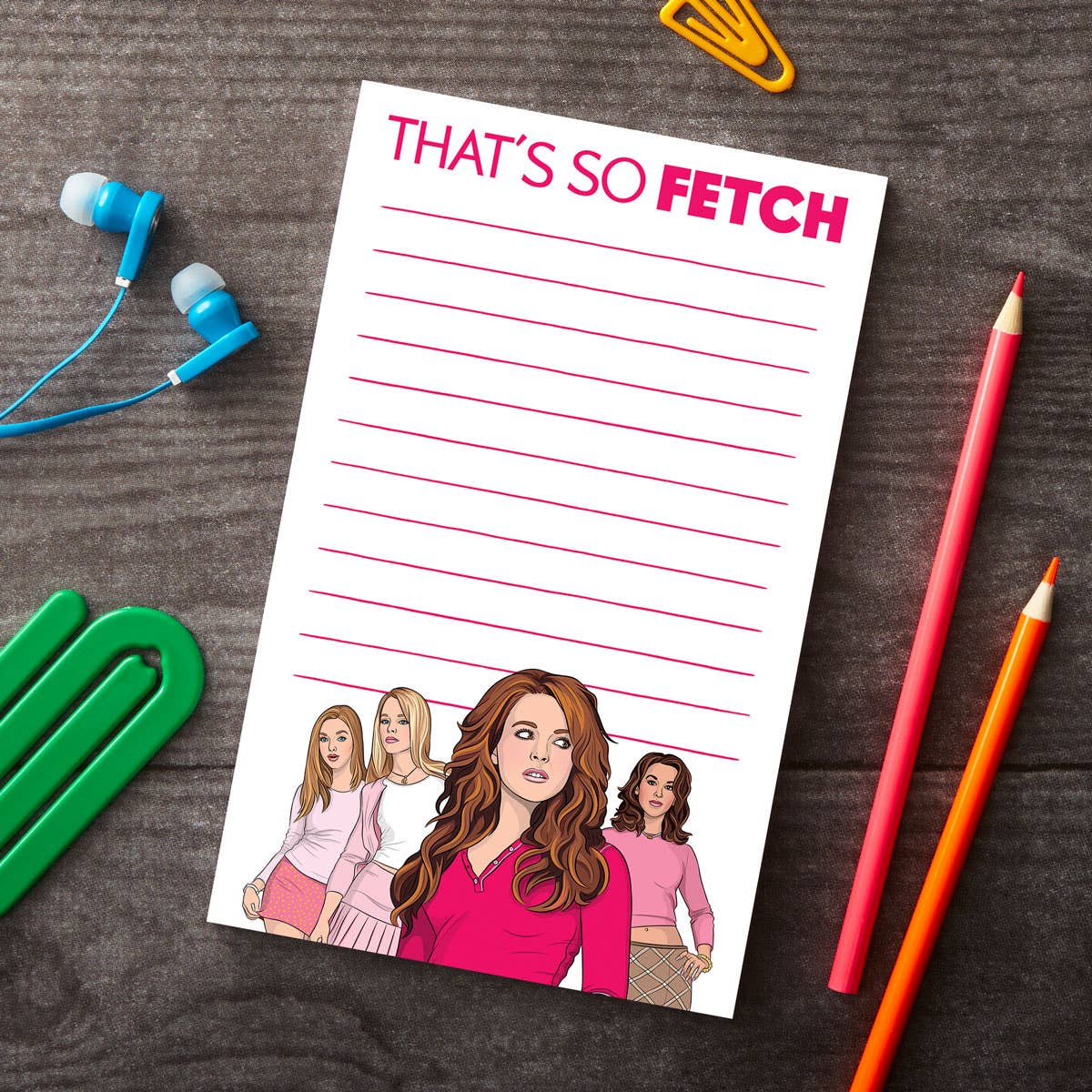 Notepad: Mean Girls That's So Fetch – Flying Pig Toys