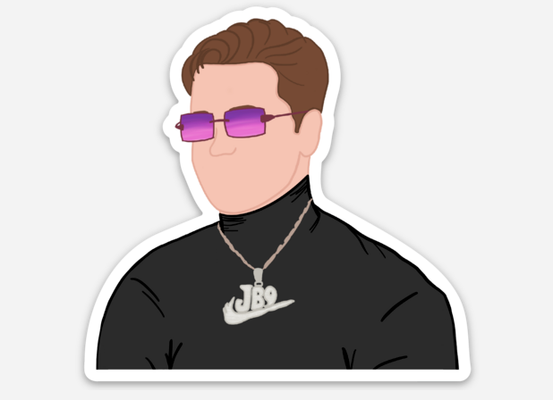 Joe Burrow Sticker -- Cincinnati Bengals Sticker – Flying Pig Toys
