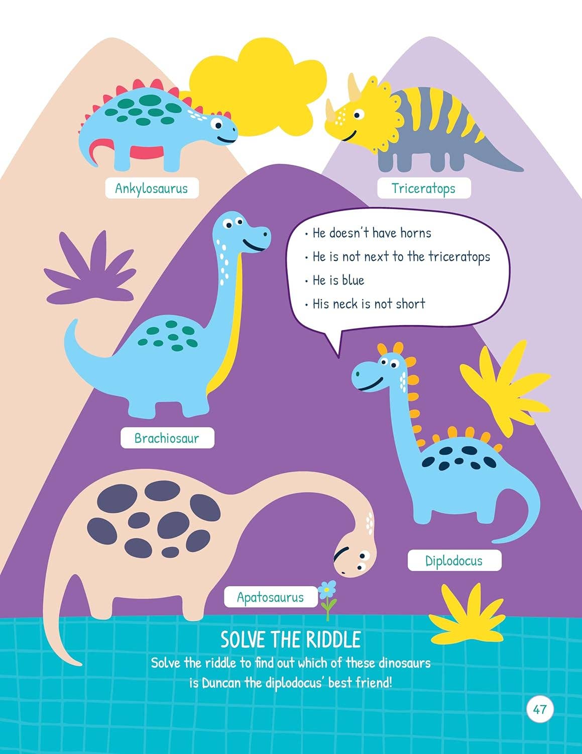 Dinosaurs Activity Book-Puzzles, Games, Coloring & More! – Flying Pig Toys