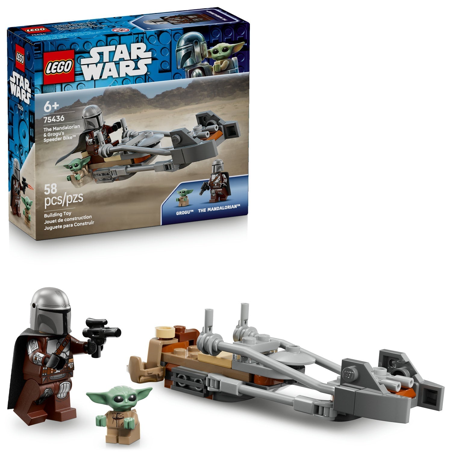The Mandalorian & Grogu's Speeder Bike™ – Flying Pig Toys
