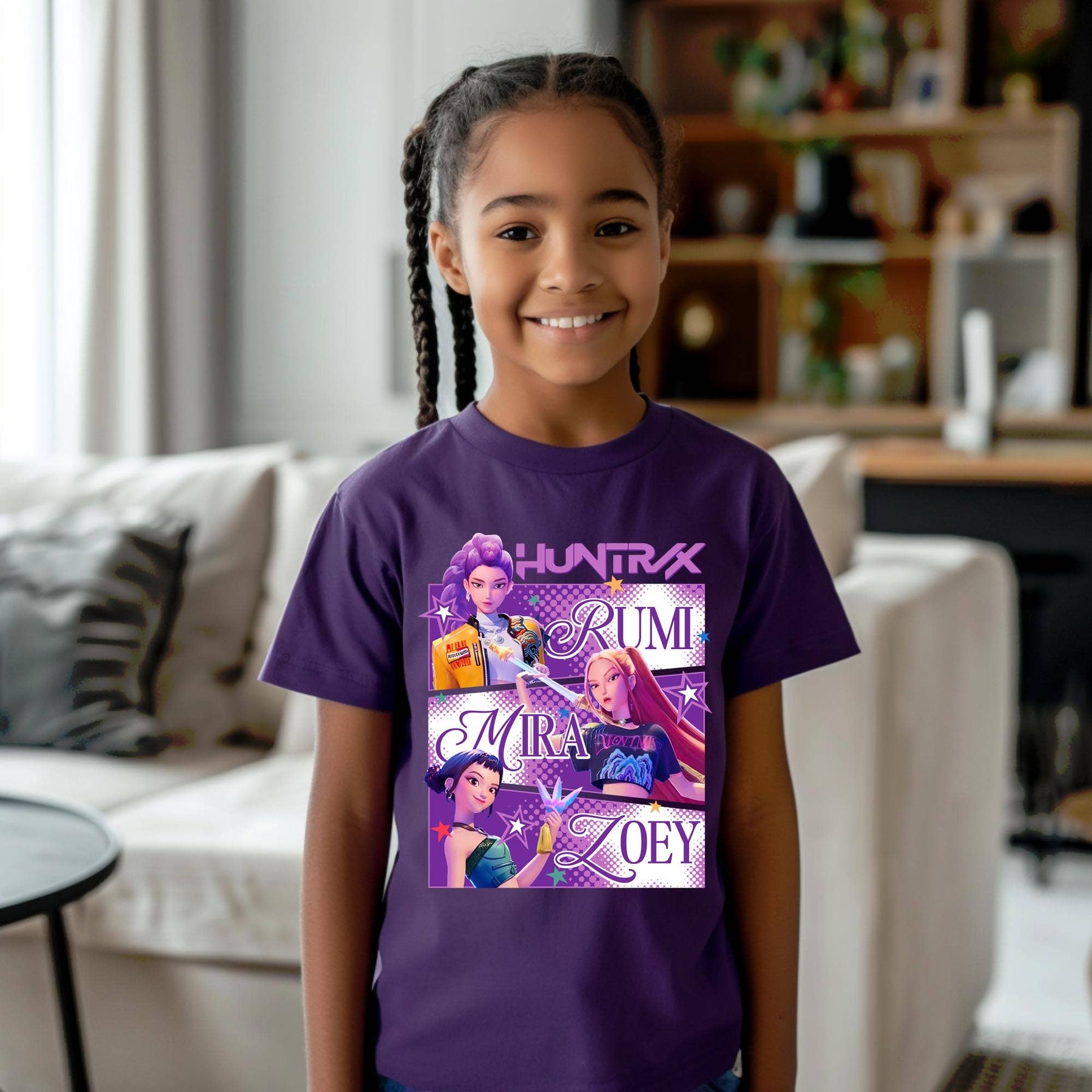 Huntrix Character Tee – Rumi, Mira & Zoey | Inspired by the – Flying ...