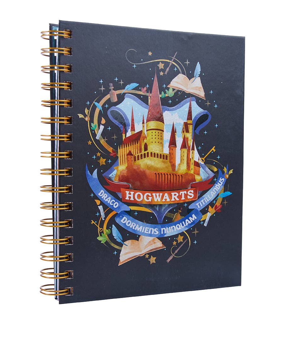 Harry Potter Spiral Notebook (Hogwarts Cover) – Flying Pig Toys