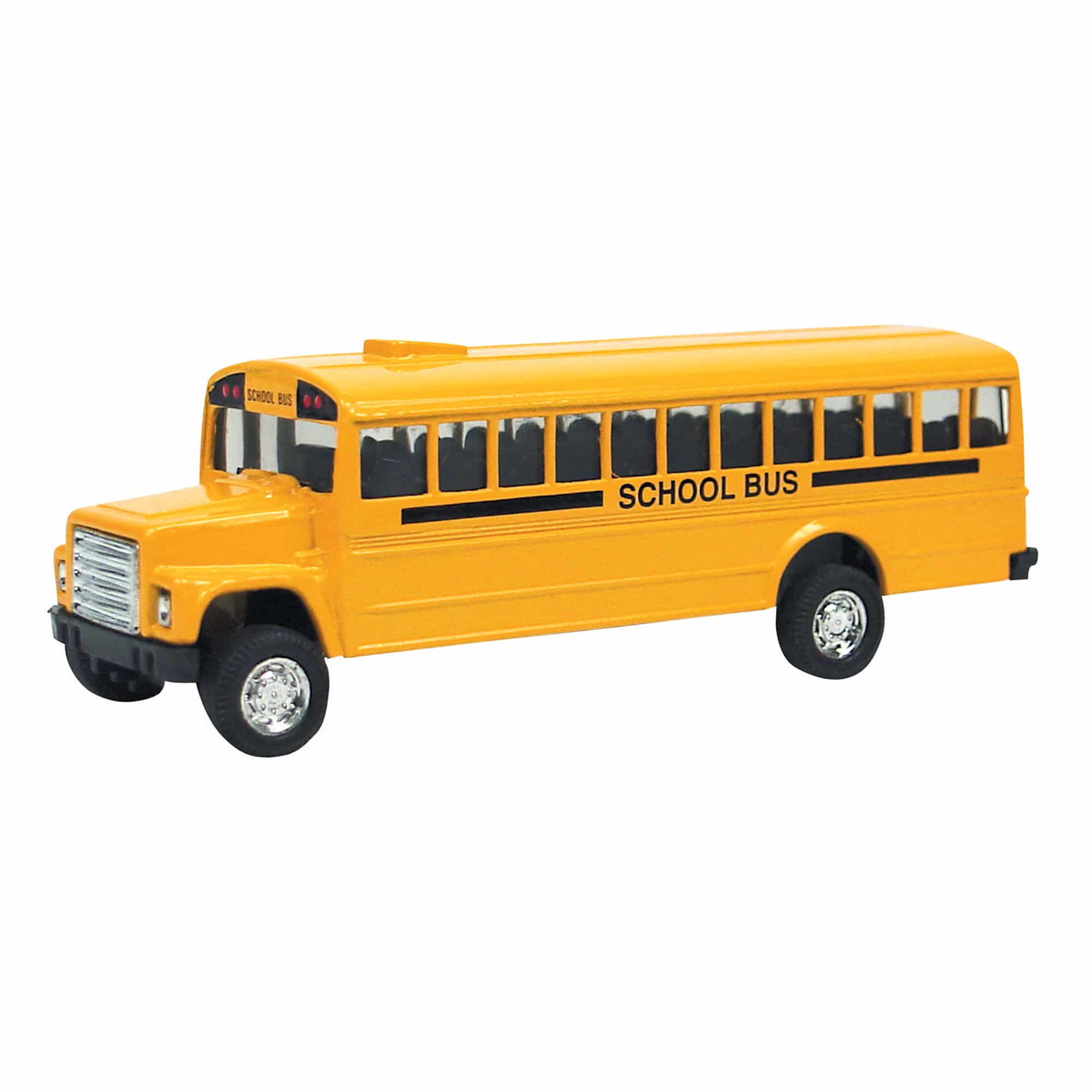 Diecast School Bus, Pull-Back – Flying Pig Toys