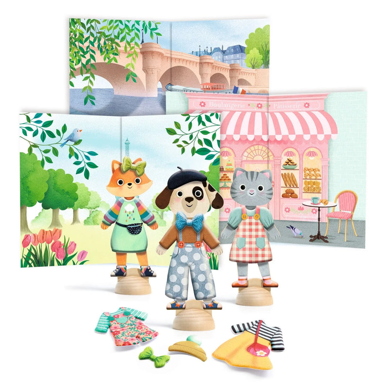 Bonjour Paris Collage Craft Kit – Flying Pig Toys