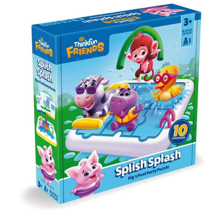 Splish Splash Pig’s Pool Party Puzzle – Flying Pig Toys