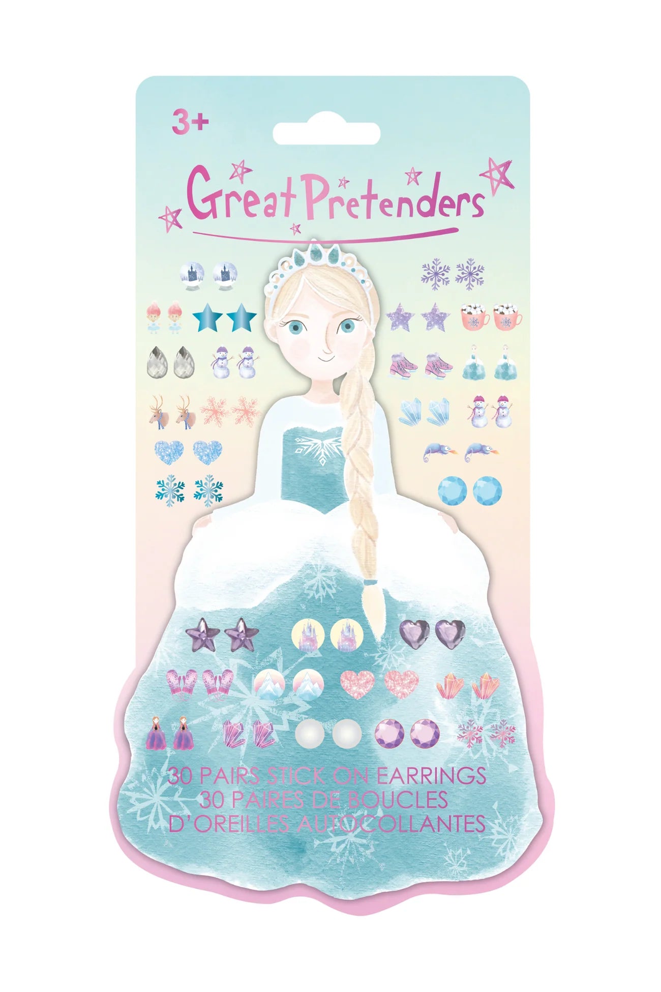 Frosty Sister Stick On Earrings – Flying Pig Toys