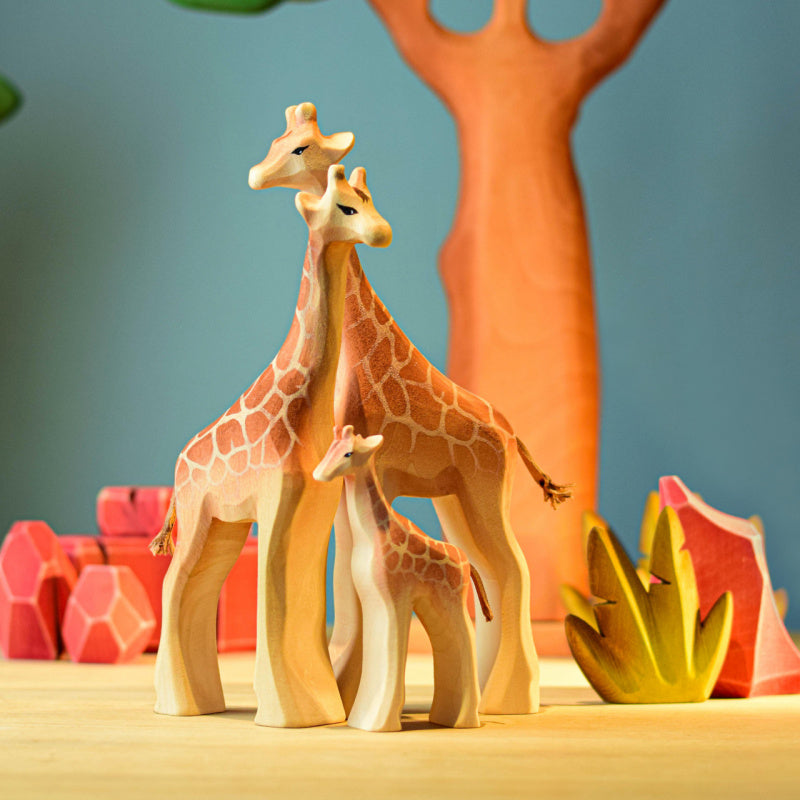 Giraffe Family Set – Flying Pig Toys
