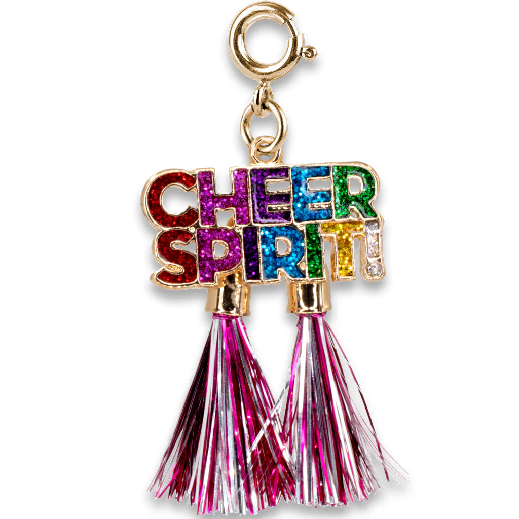 Gold Cheer Spirit Charm – Flying Pig Toys