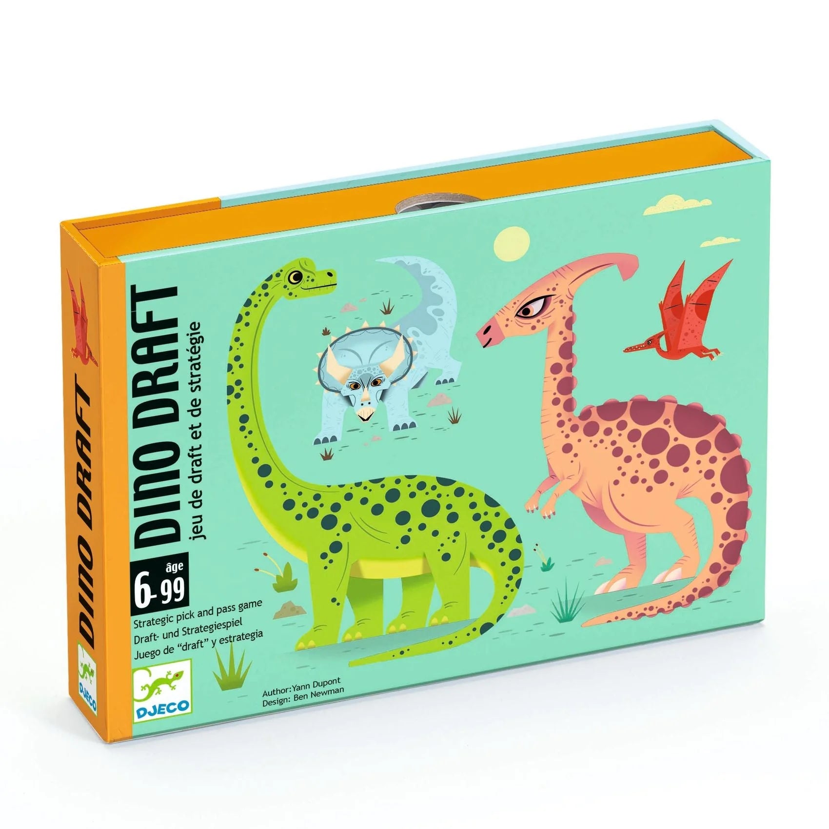 Dino Draft Strategy Card Game – Flying Pig Toys