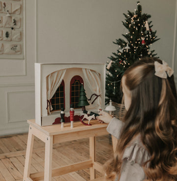The Nutcracker Play Theater and Magnetic Figurine Set – Flying Pig Toys