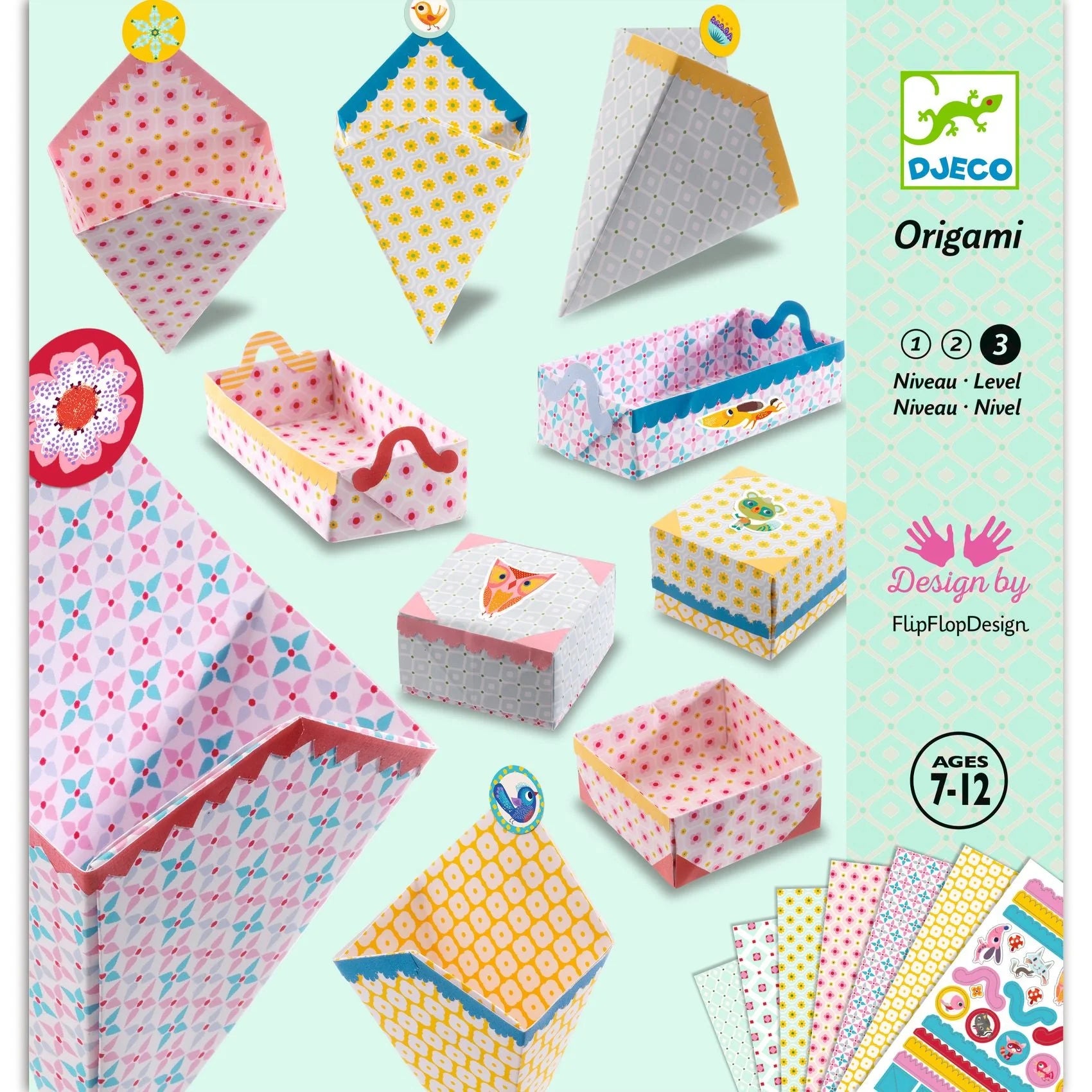 Small Boxes Origami Paper Craft Kit – Flying Pig Toys