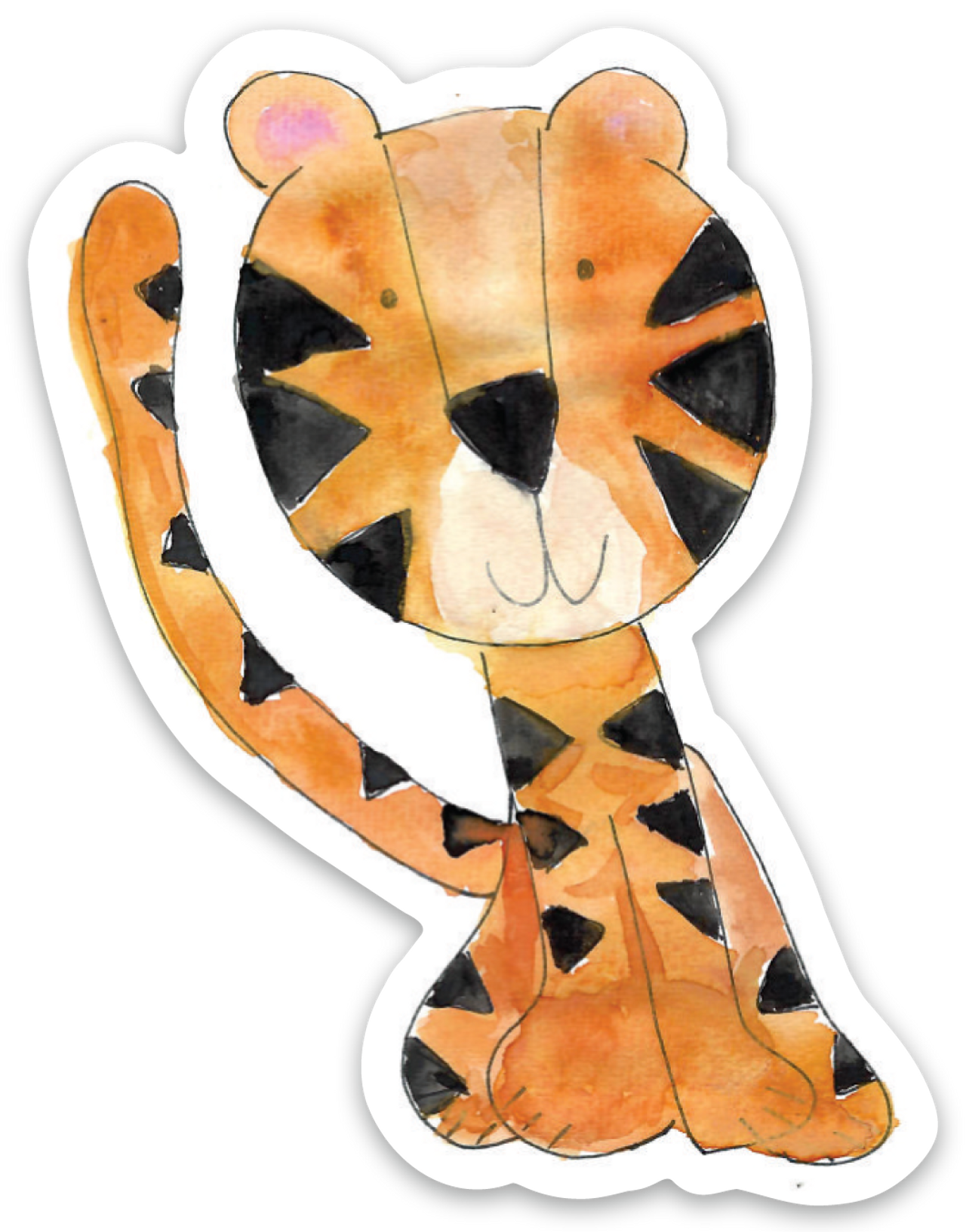 Tiger Sticker – Flying Pig Toys