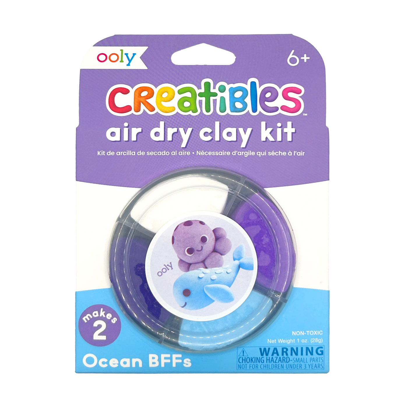 Creatibles Mini Air Dry Clay Kit - Ocean BFFs – Flying Pig Toys