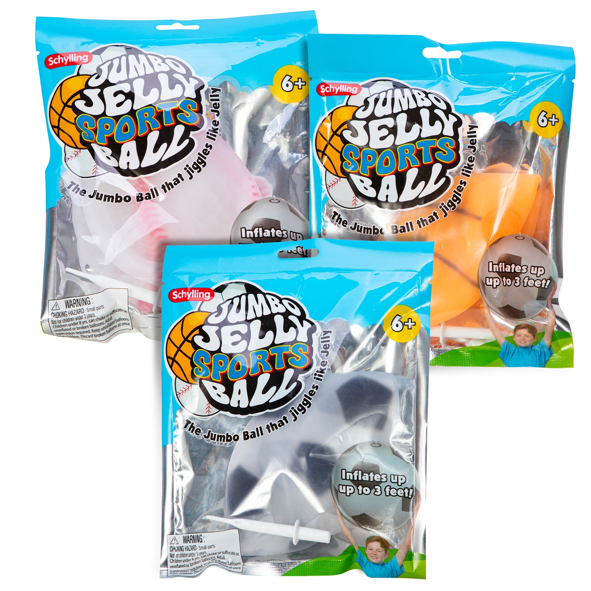 Jumbo Jelly Sports Balls – Flying Pig Toys
