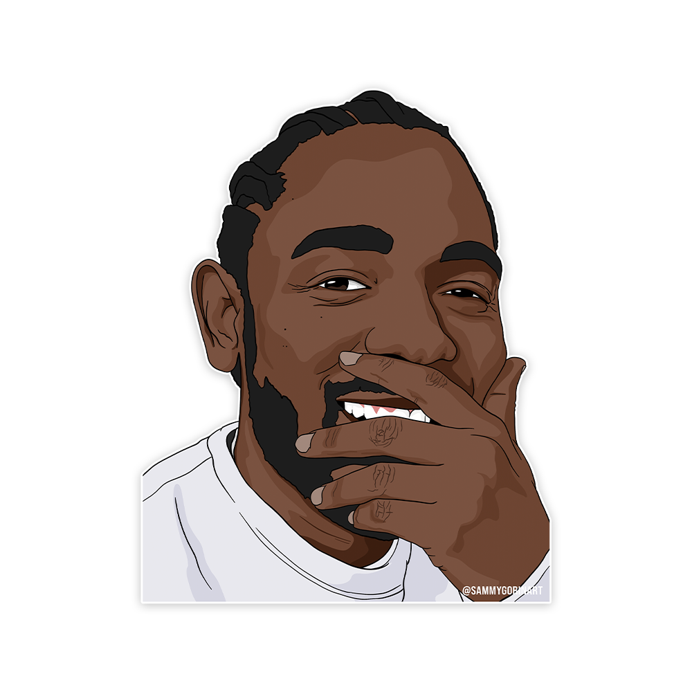 Kendrick Sticker – Flying Pig Toys