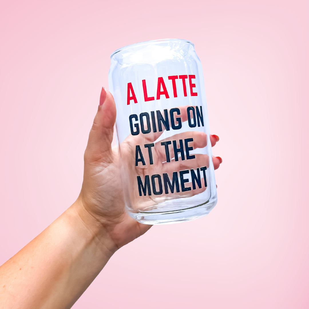 A Latte Going On | Libbey Glass Beer Can Iced Coffee Glass – Flying Pig ...