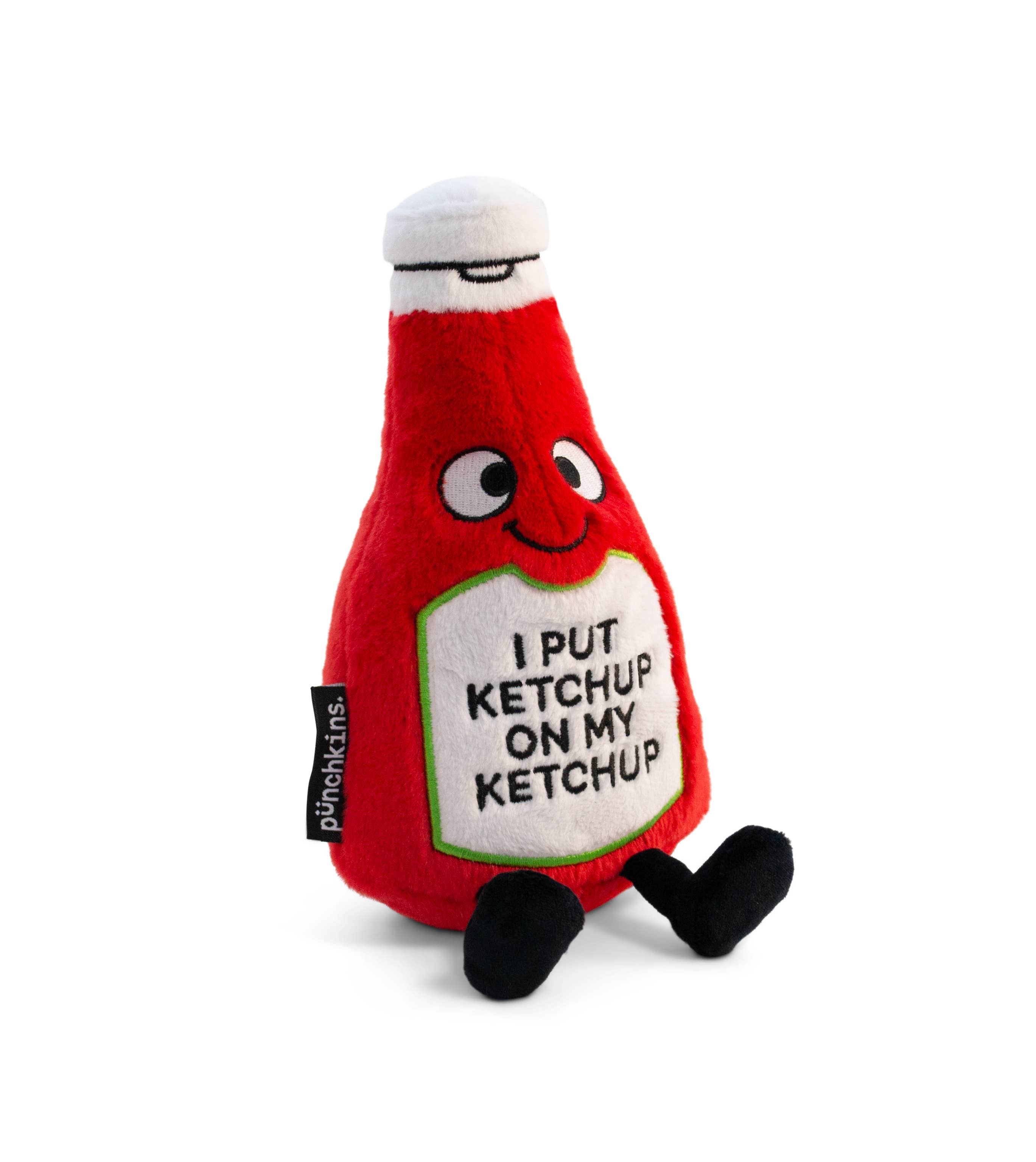 "I Put Ketchup on My Ketchup" Ketchup Bottle Plush – Flying Pig Toys