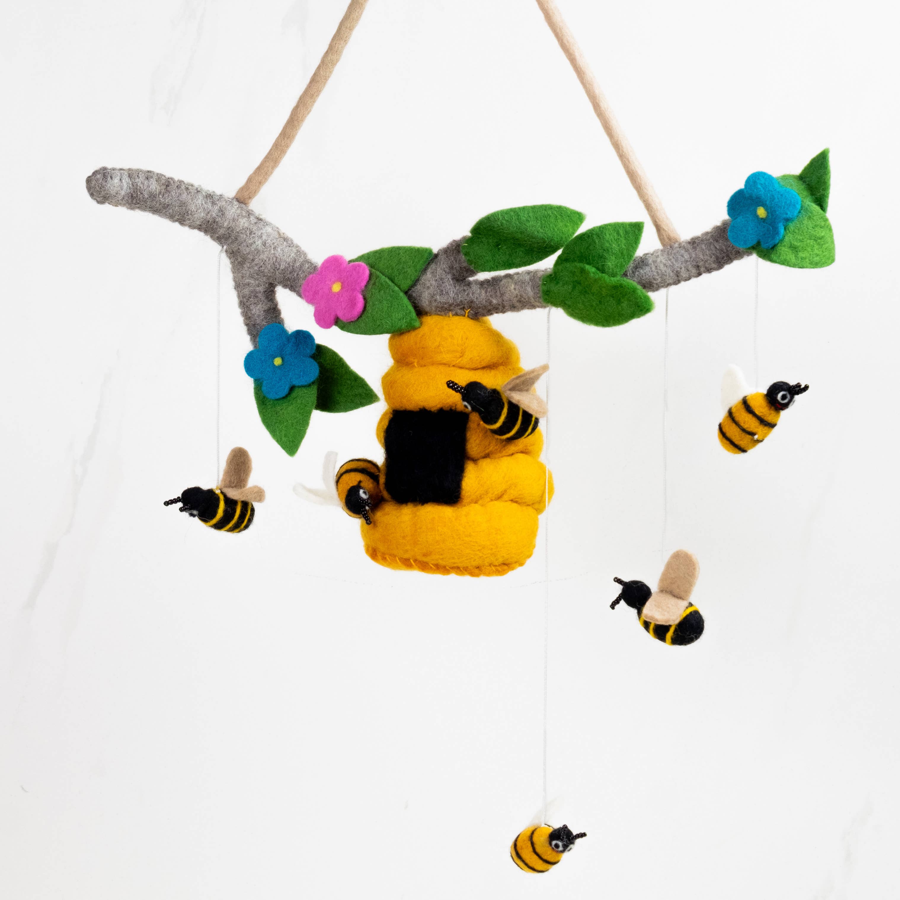 Mobile - Bee Hive and Honey Bee – Flying Pig Toys