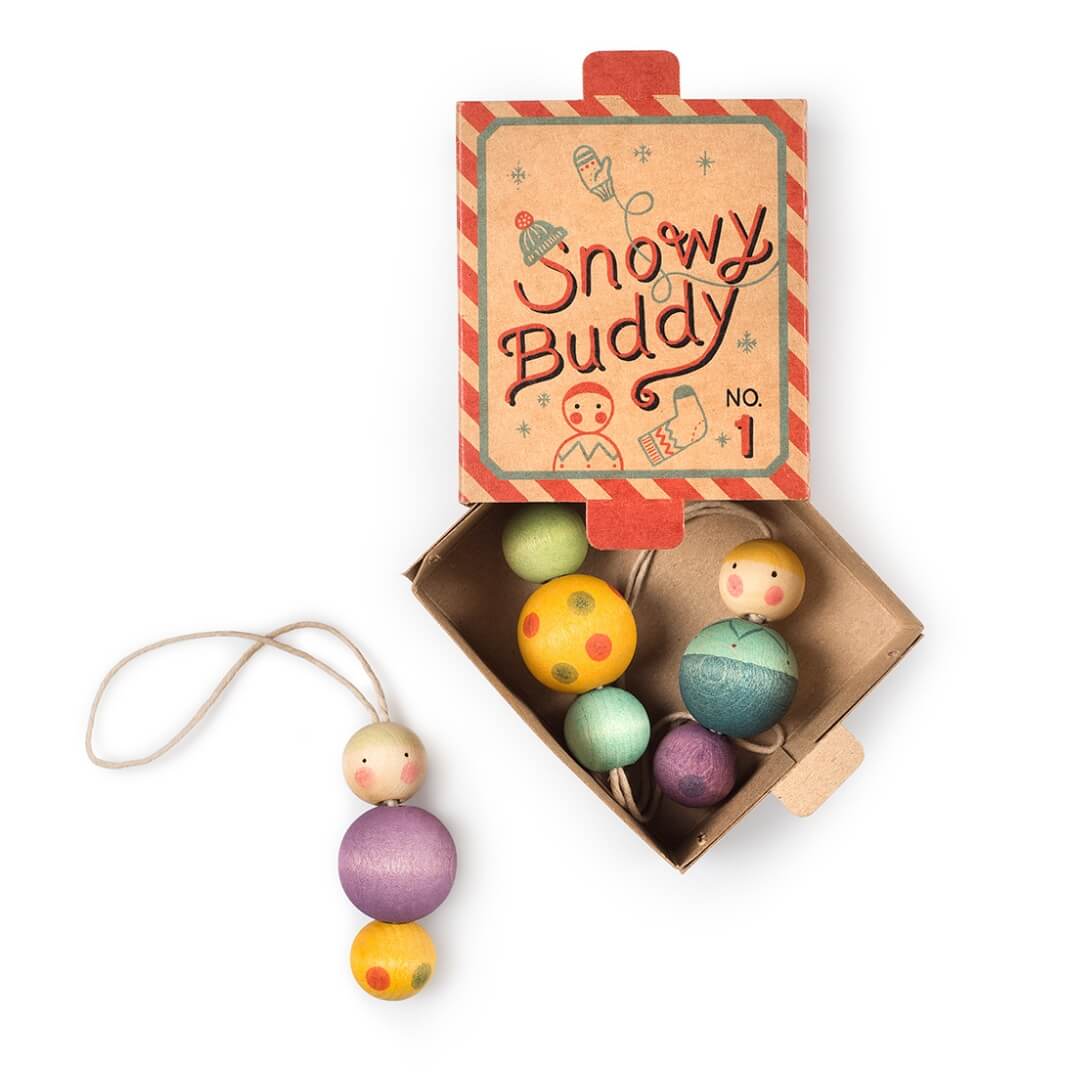 Ornament Set Nr 1 SNOWY BUDDY – Flying Pig Toys