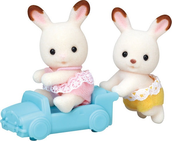 Calico Critters Chocolate Rabbit Twins – Flying Pig Toys