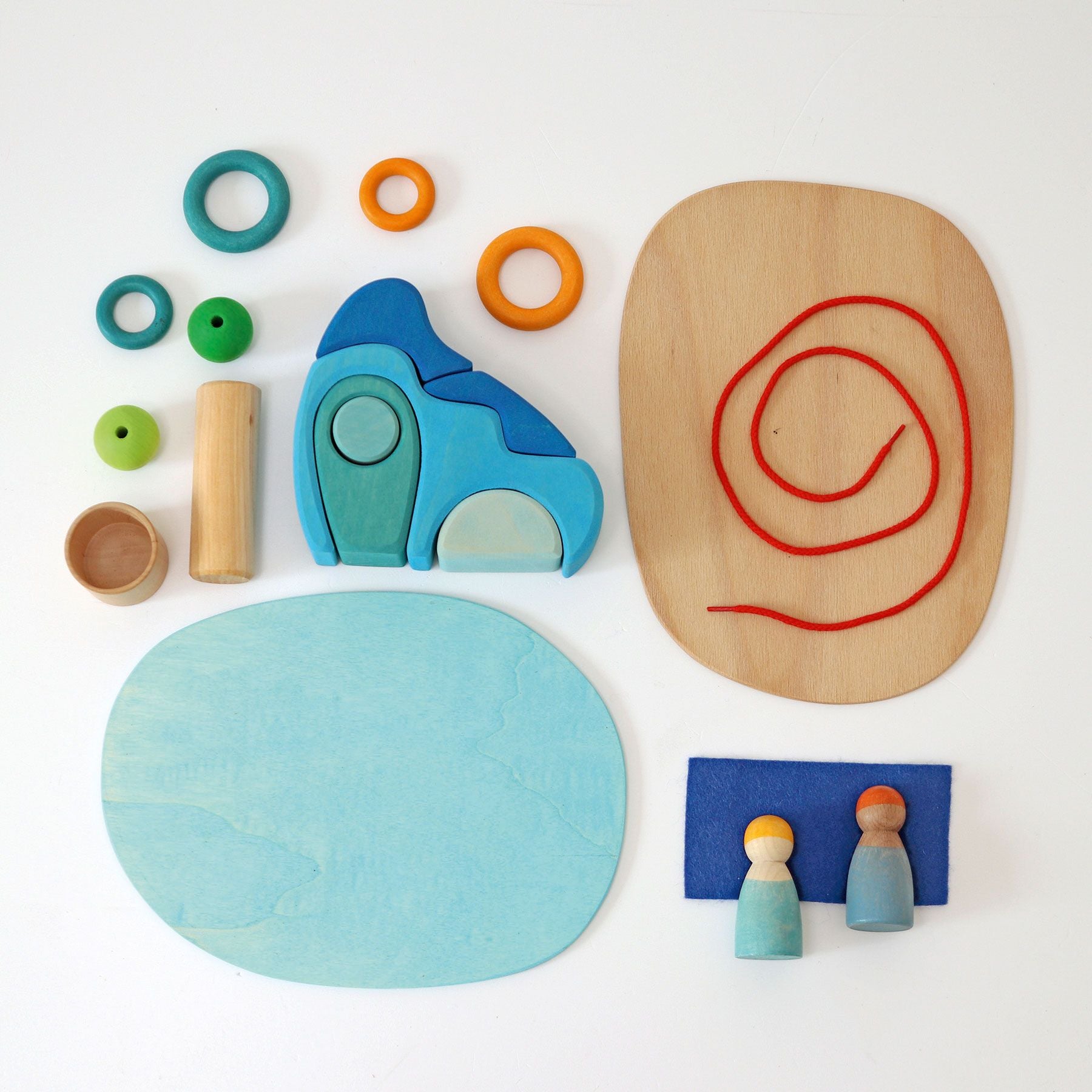 By the Water - Small World Play Set – Flying Pig Toys