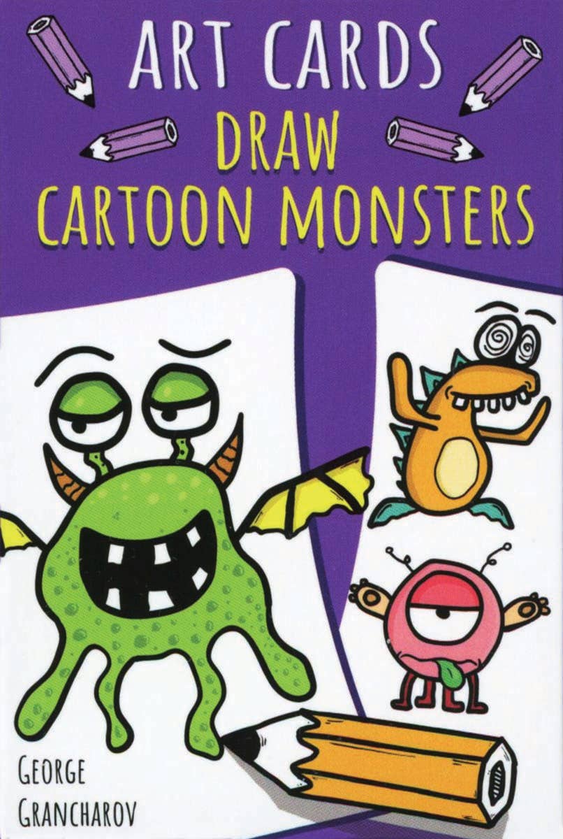 Draw Cartoon Monsters – Flying Pig Toys
