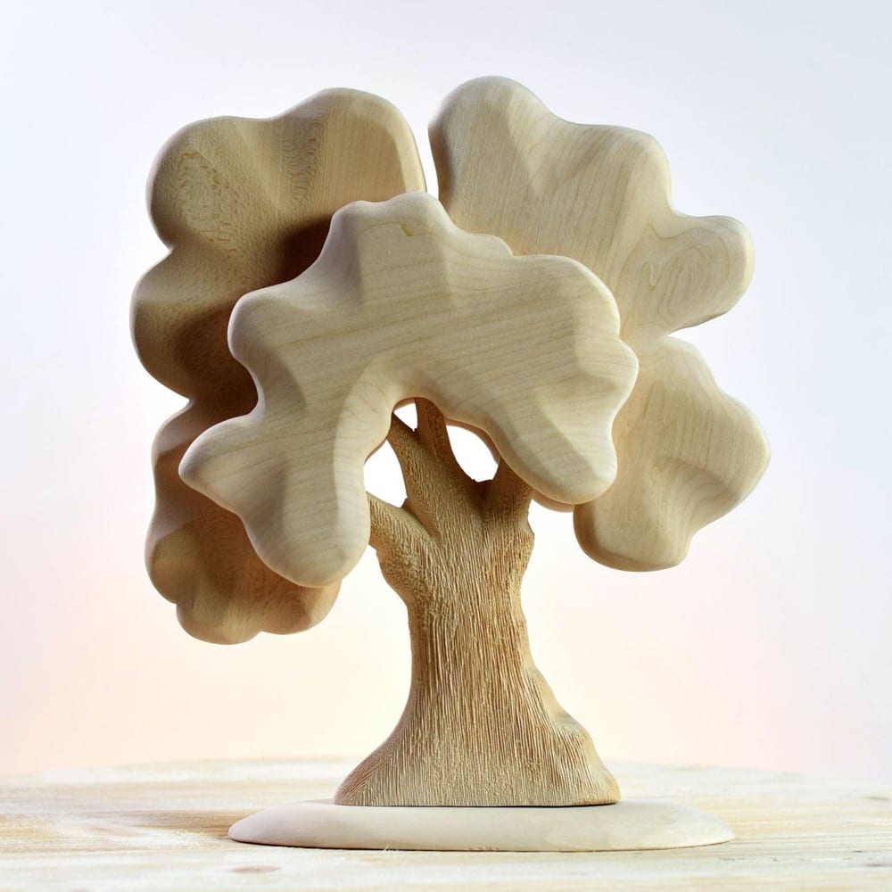 Large Oak Tree, Natural – Flying Pig Toys