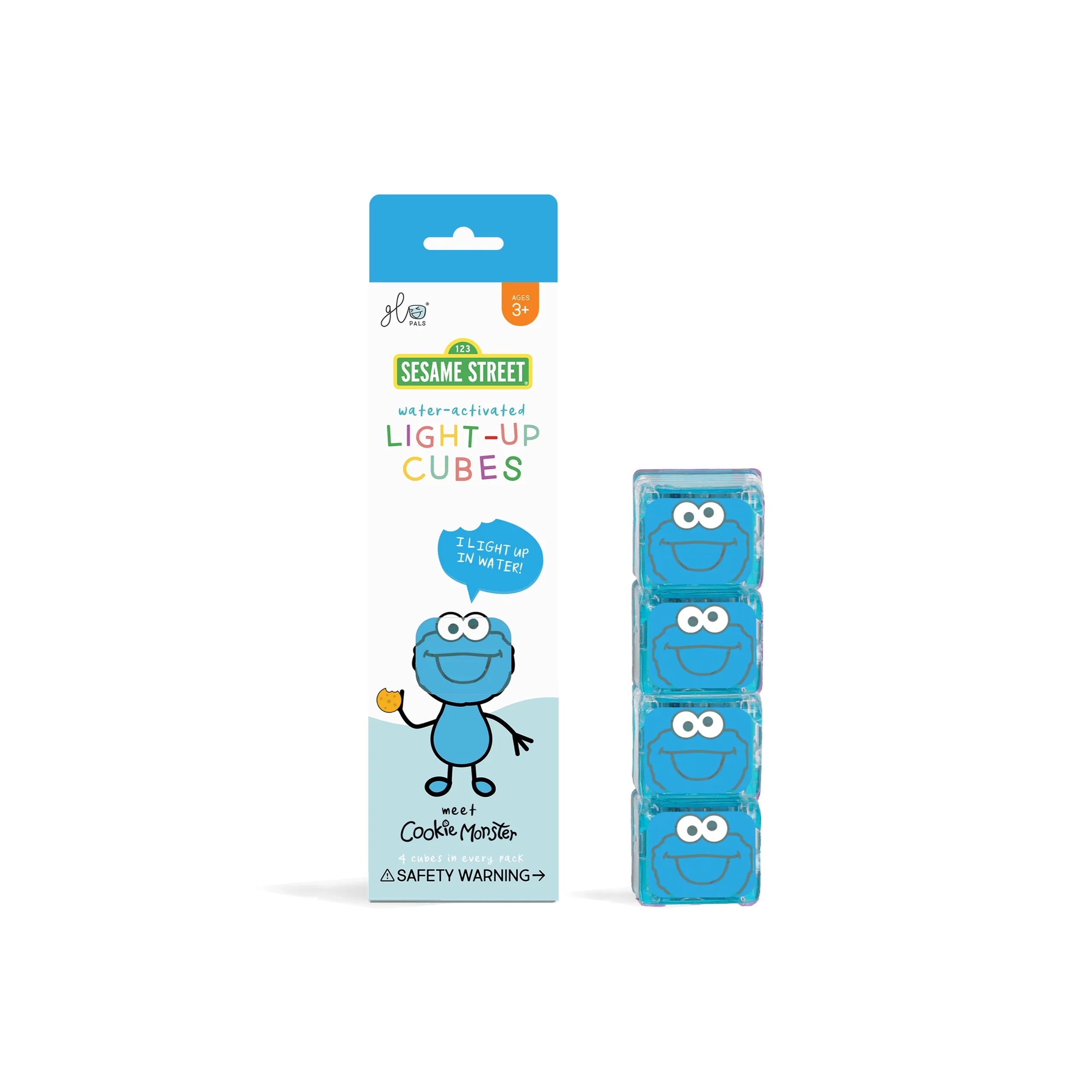 Cookie Monster Light-Up Cubes – Flying Pig Toys
