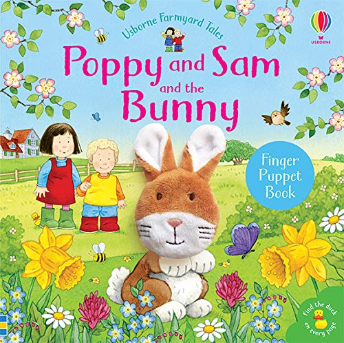 Poppy and Sam and the Bunny Finger Puppet Book – Flying Pig Toys