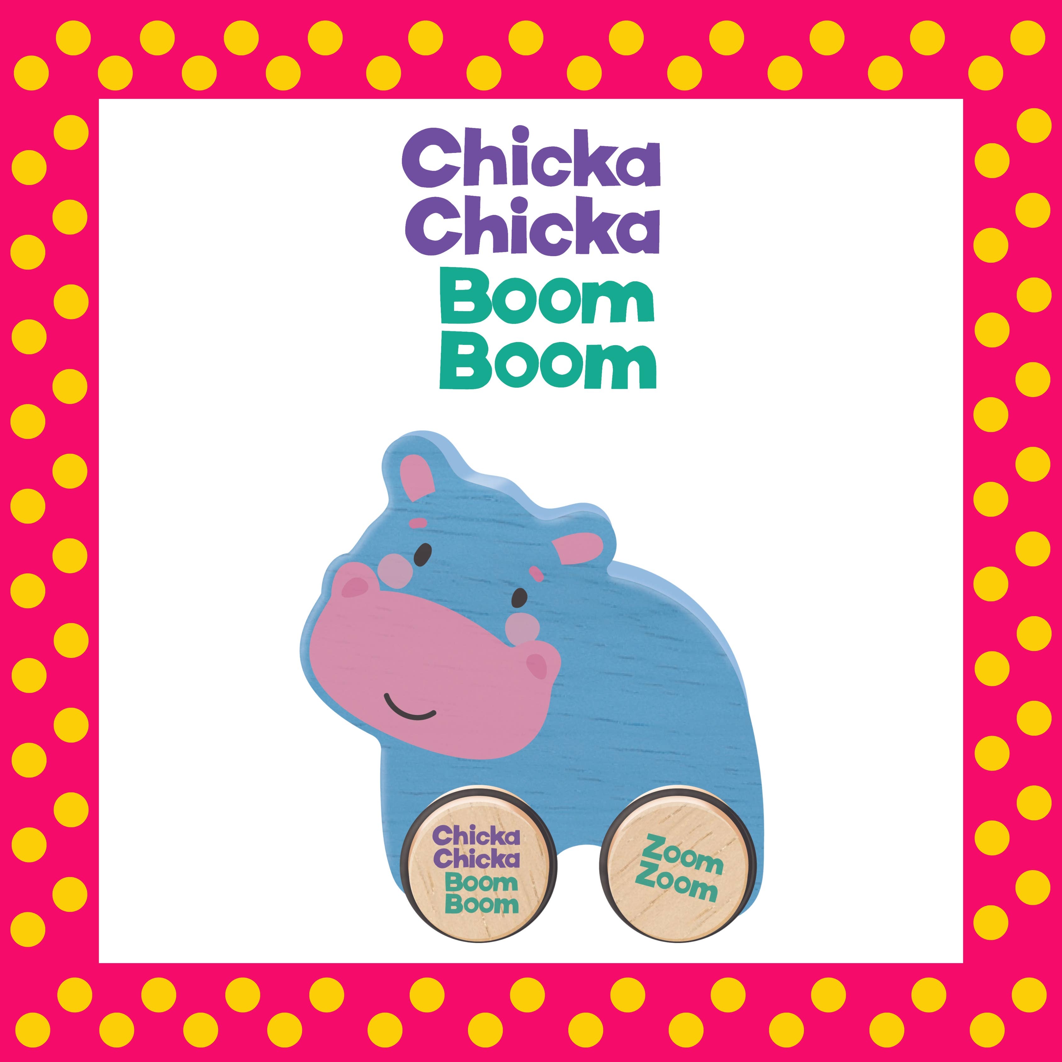 Chicka Chicka Boom Boom - Zoom Zoom Hippo – Flying Pig Toys