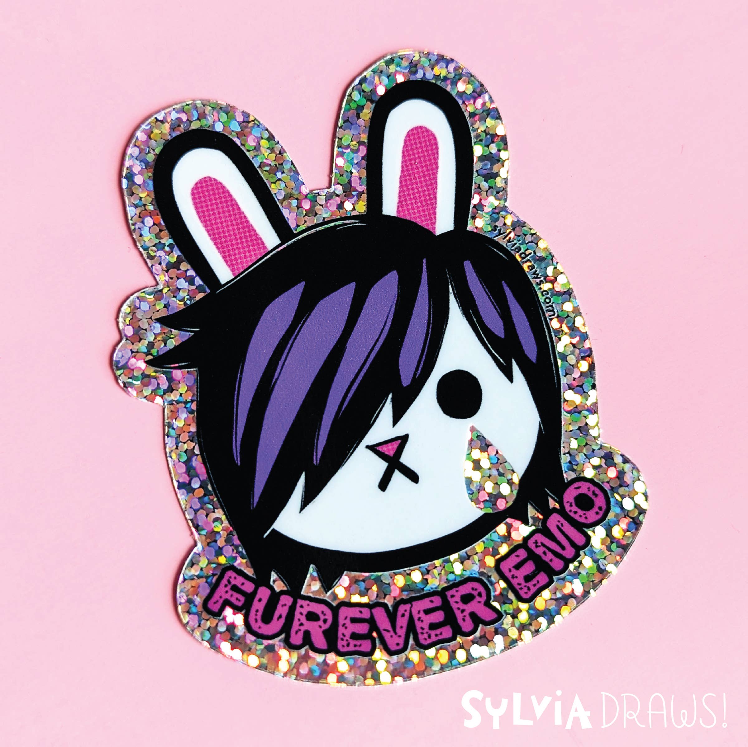 Furever Emo Sticker – Flying Pig Toys