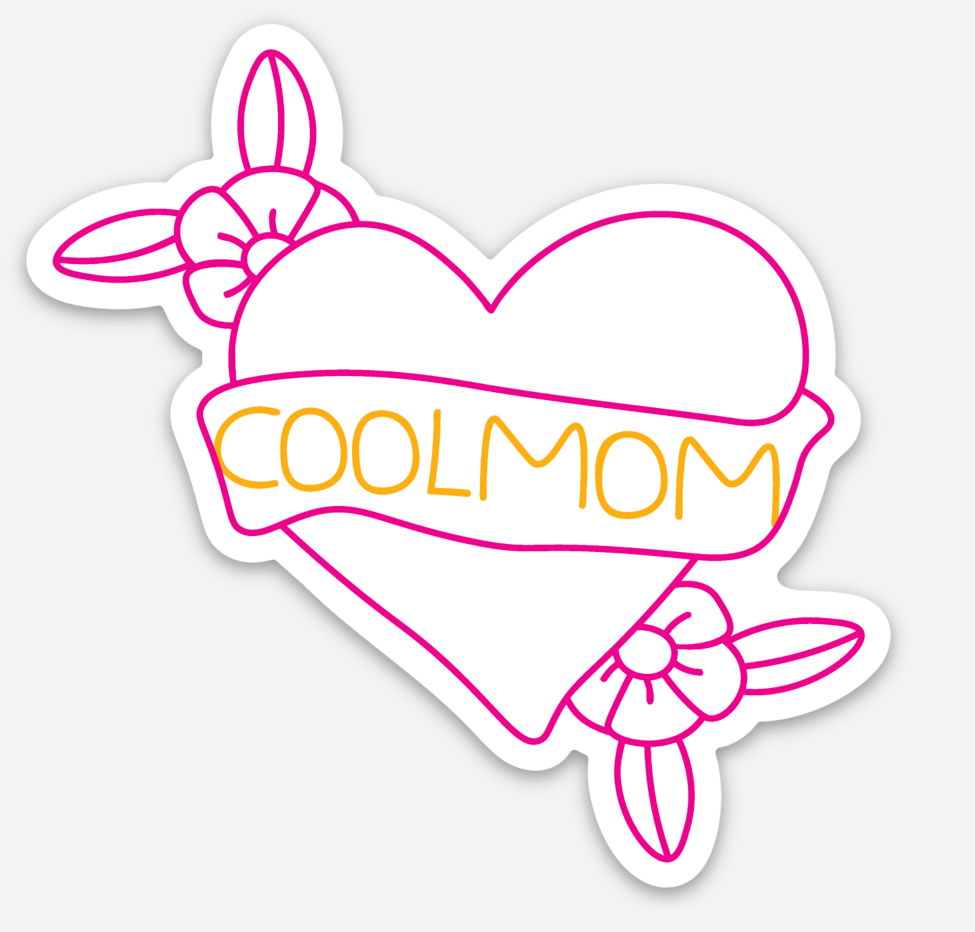 Cool Mom Sticker – Flying Pig Toys