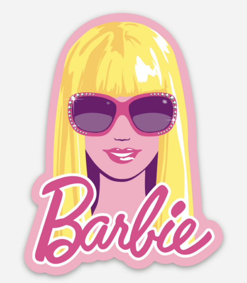 It's Barbie Sticker – Flying Pig Toys