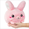 Mini Squishable Pink Fluffy Bunny – Flying Pig Toys